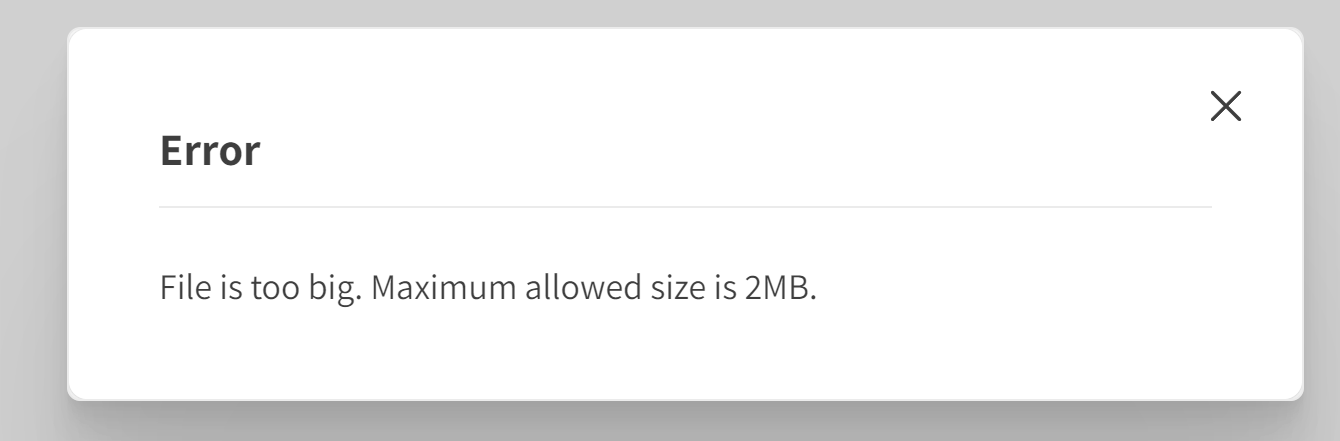 Copy pasting an image from 4K laptop screen results in error (2mb size limit) · Issue #5941 ...