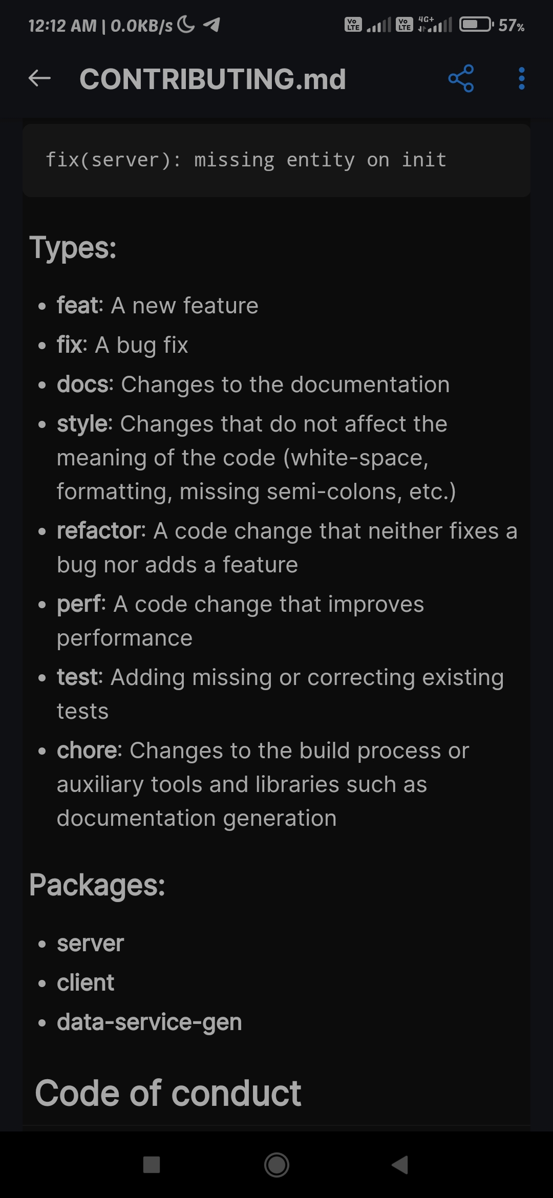 🐛 Bug Report: incorrect naming for `GitHub` on `Push changes to GitHub` part of code generation ...