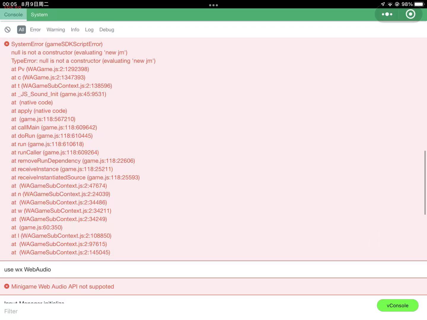 IOS端适配问题 · Issue #131 · wechat-miniprogram/minigame-unity-webgl-transform · GitHub