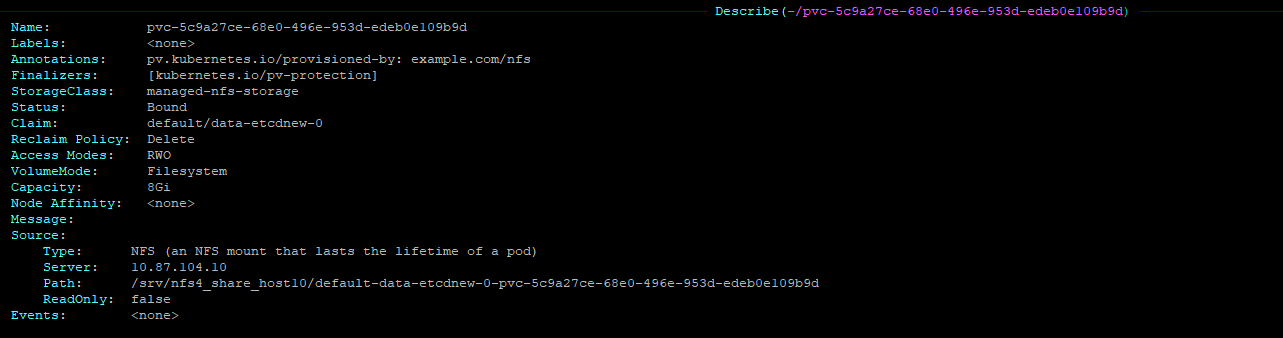 [bitnami/etcd] failed to start in openshift cluster with external NFS storage · Issue #19759 ...