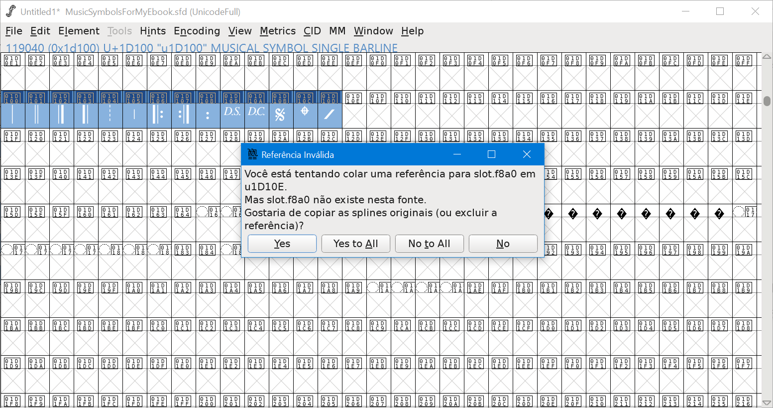 Paste referenced glyphs causing error - Windows · Issue #5281 ...