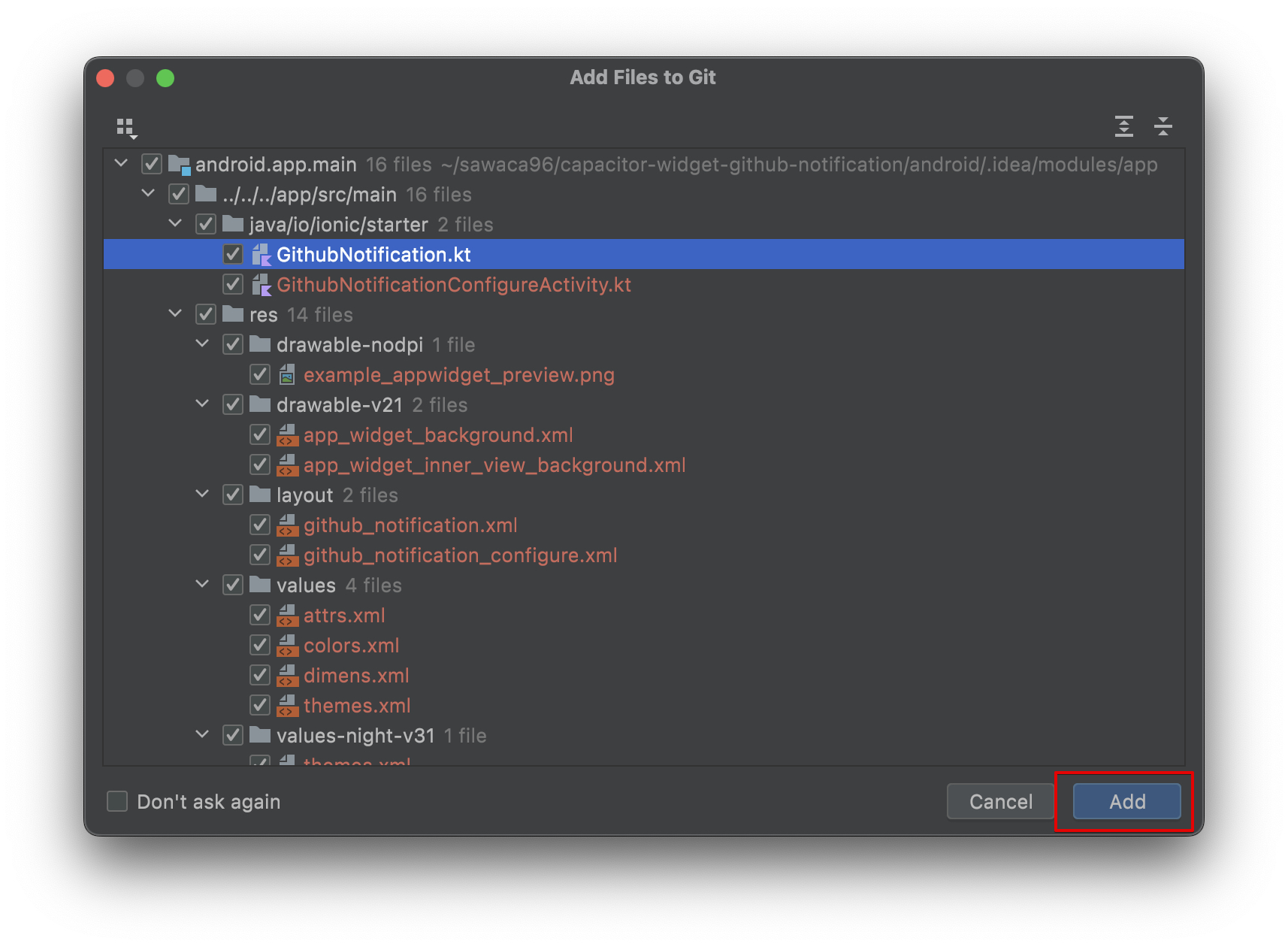 GitHub - sawaca96/capacitor-widget-github-notification