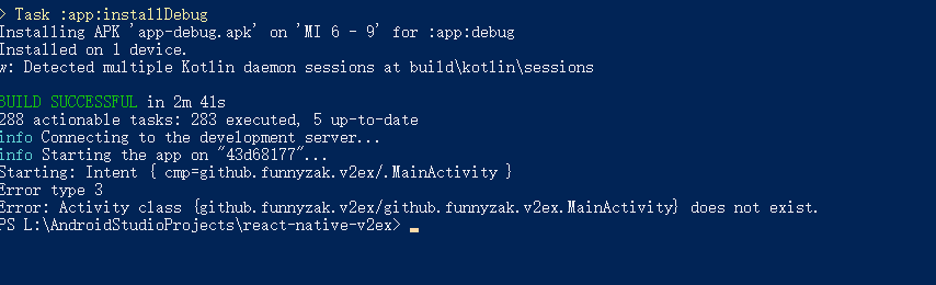 拉取最新代码（0.71.5）无法运行 · Issue #306 · funnyzak/react-native-v2ex · GitHub