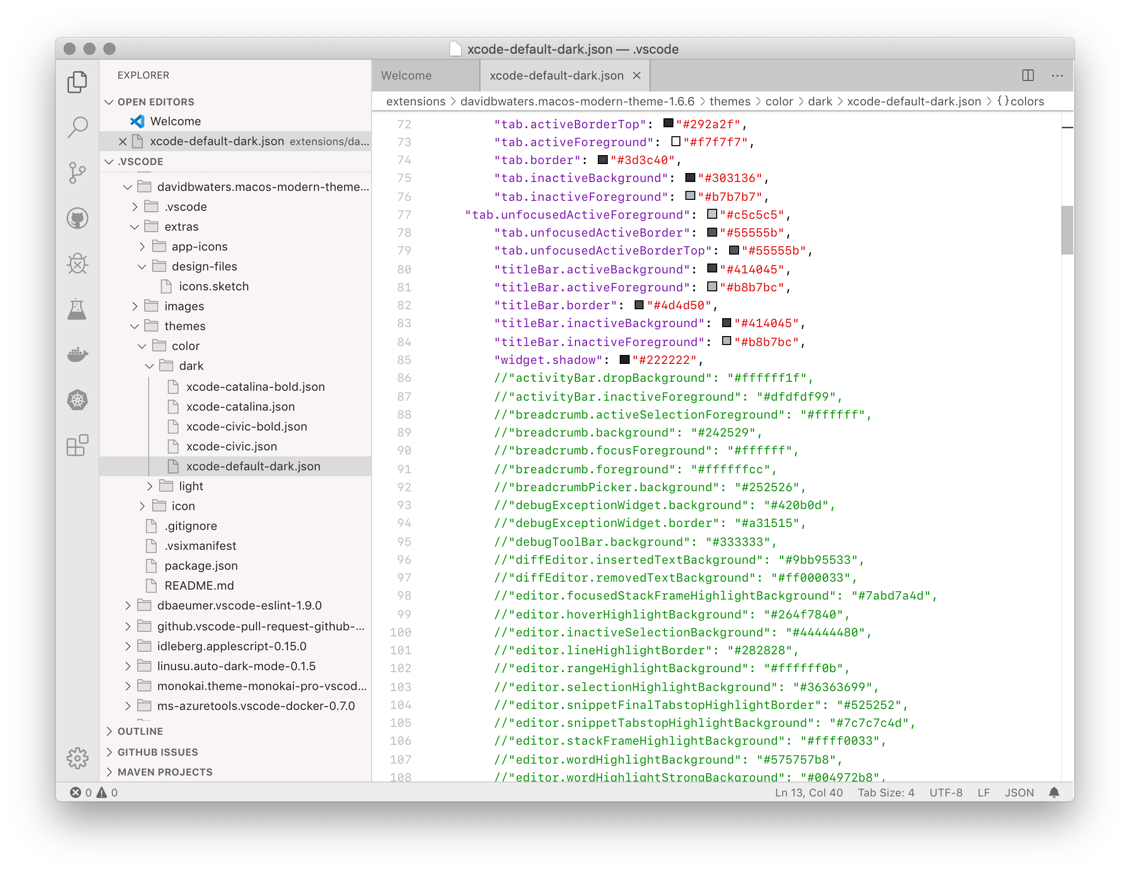 Native appearance for scrollbars · Issue #5 · davidbwaters/macos-modern ...