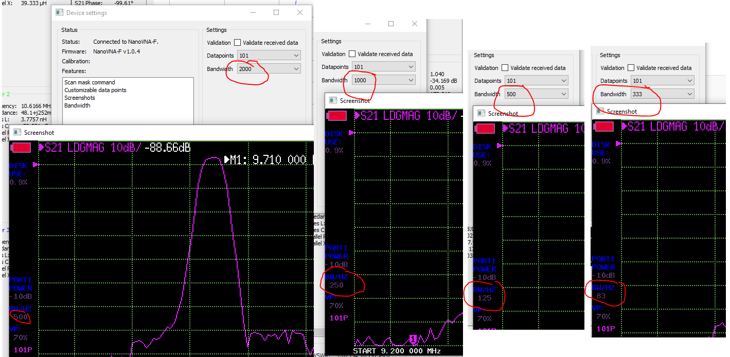 Nanosaver 0.4 cant properly read and set setiings on nanoVNA -F · Issue #519 · NanoVNA-Saver ...