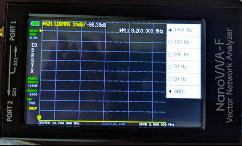 Nanosaver 0.4 cant properly read and set setiings on nanoVNA -F · Issue ...