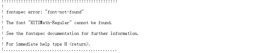 字体更新后仍然找不到 · Issue #221 · ustctug/ustcthesis · GitHub