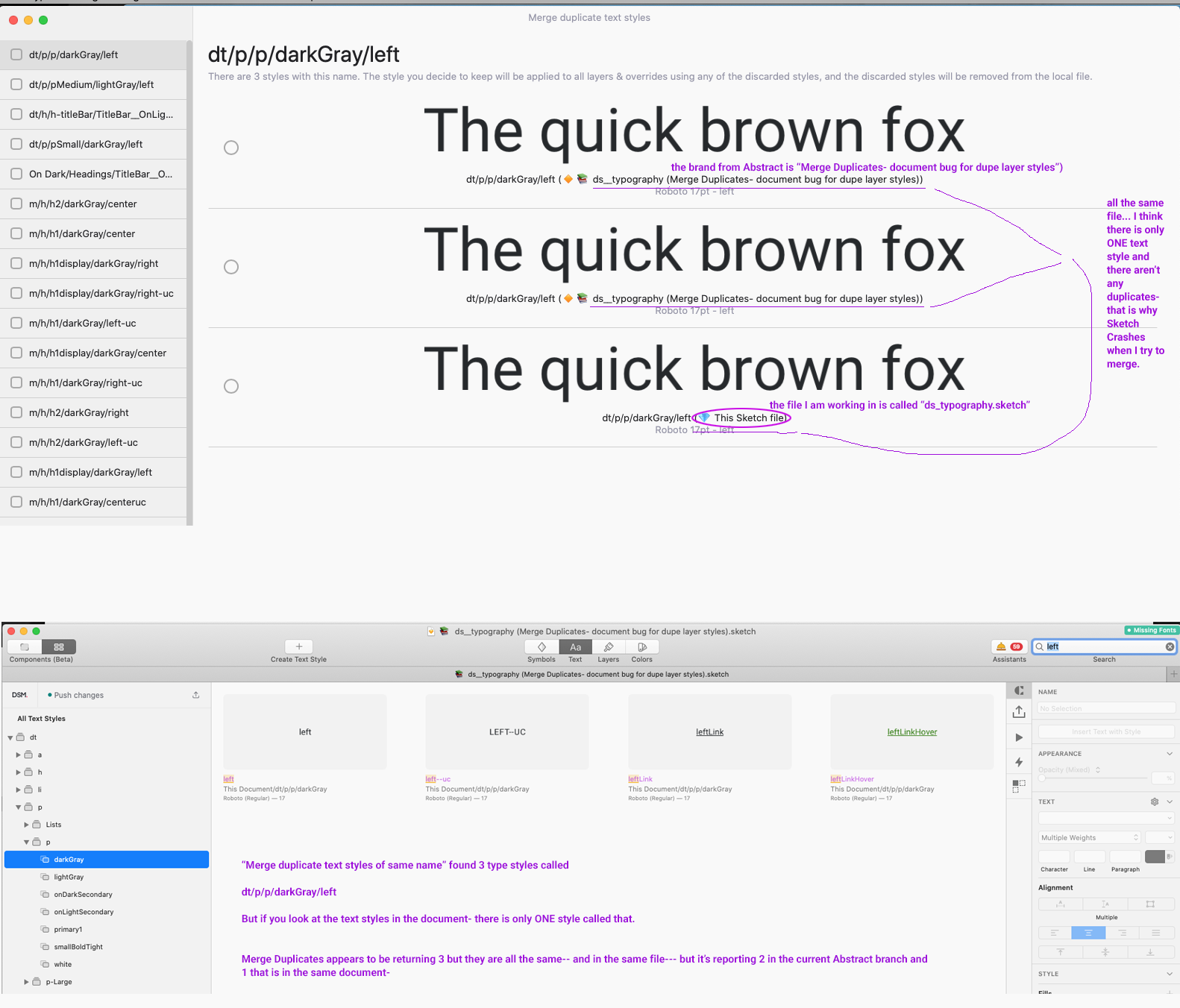 Merge Dupe Layer Styles With Same Name Crashes Sketch · Issue 113