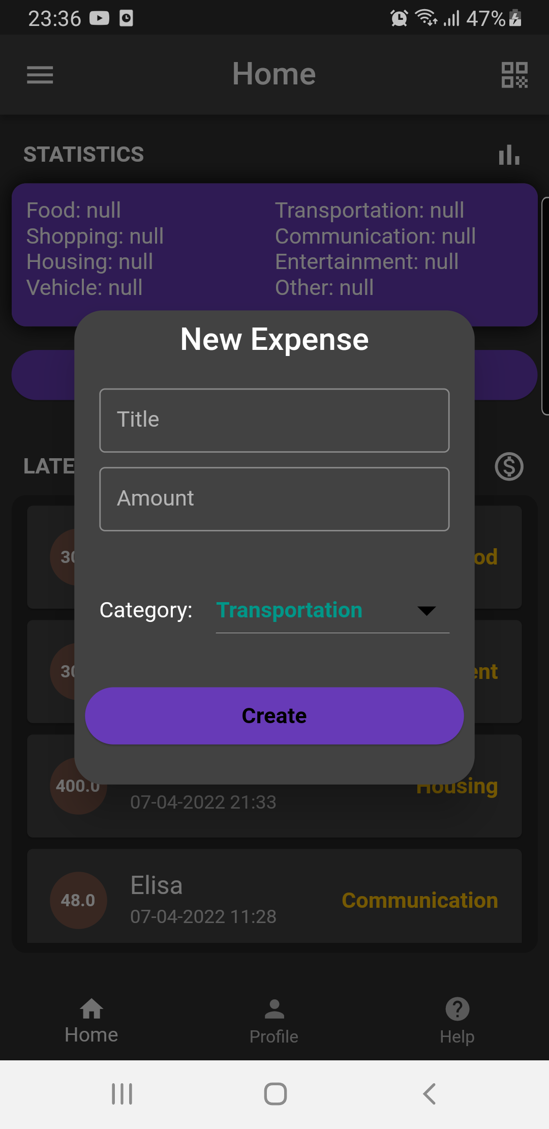 GitHub - giobaski/expensio: Money manager: easy and user-friendly ...