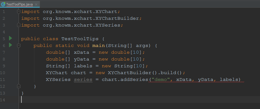 Custom text at data points · Issue #270 · knowm/XChart · GitHub
