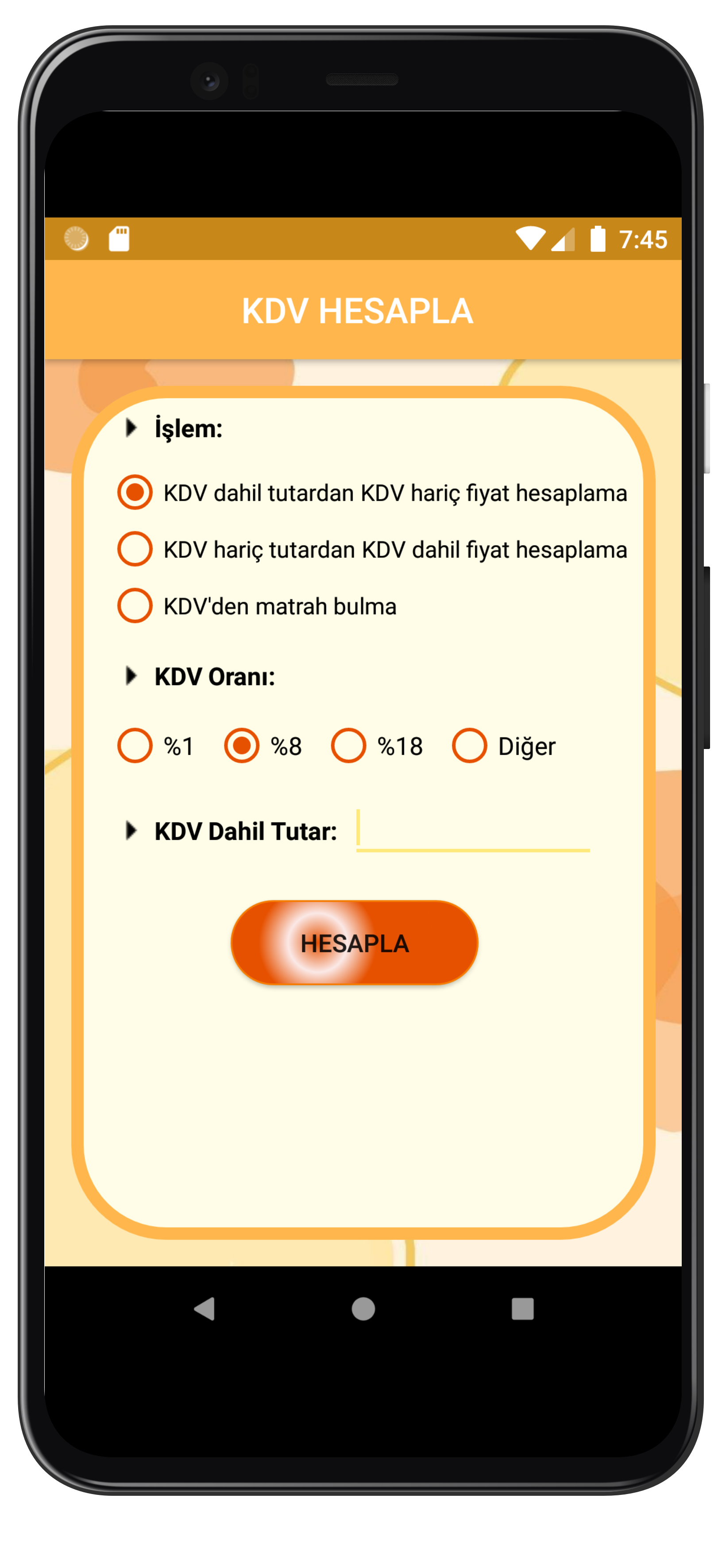 GitHub - elvanarvis/KDV-Calculator