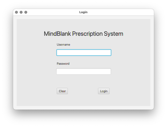 GitHub - ardhan-p/MindBlank-Prescription-JavaFX: CSIT314 group project using JavaFX and MySQL