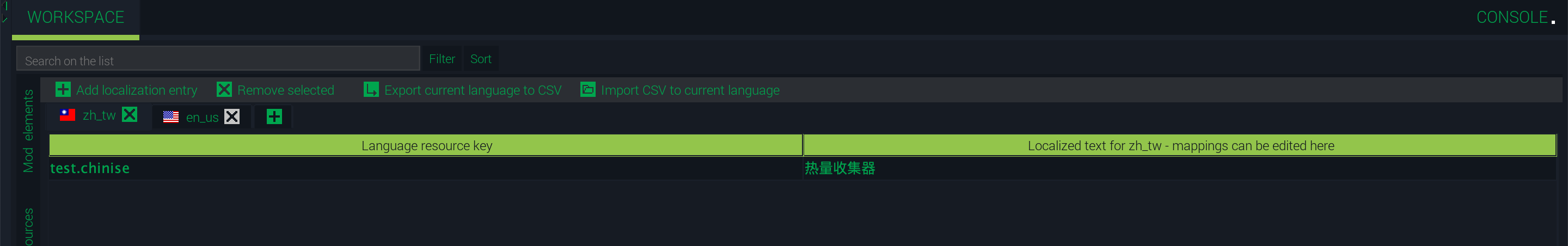 Localization keys only accept UTF-8 · Issue #2213 · MCreator/MCreator · GitHub