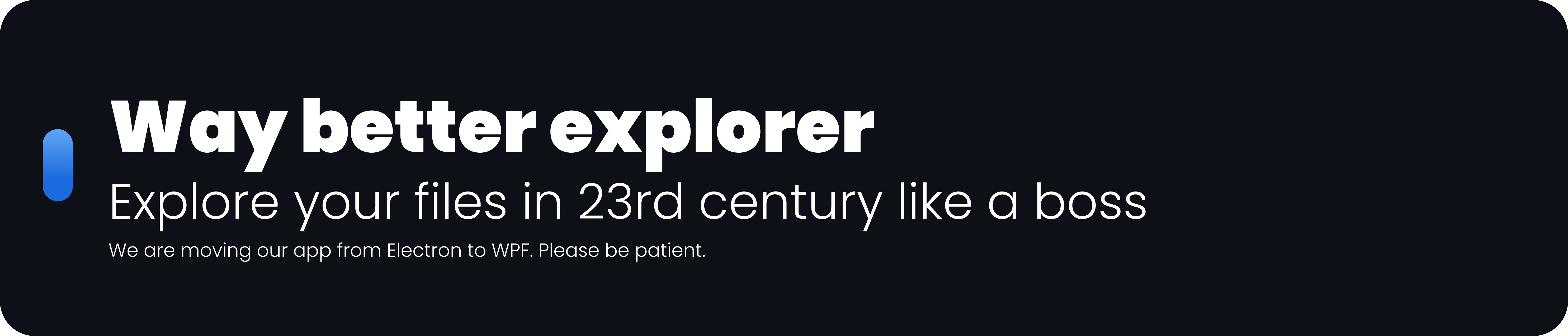 GitHub - ignErasings/explorer11: 🗃️ Redefined file explorer, for ...