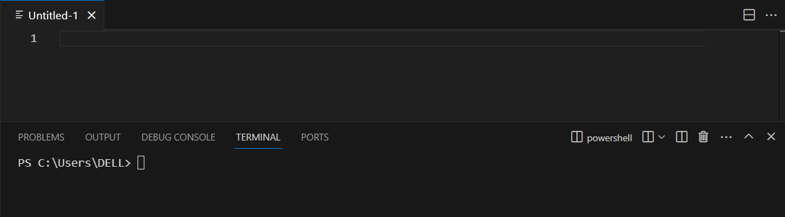 When GPU acceleration is turned off, the cursor in the terminal does not turn into "block" after ...