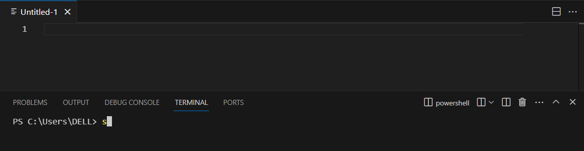 When GPU acceleration is turned off, the cursor in the terminal does not turn into "block" after ...