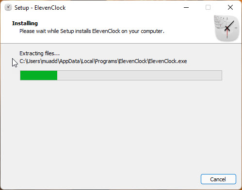 clock disappears after install · Issue #44 · marticliment/ElevenClock · GitHub