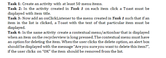 GitHub - FatimaYousif/Android-option-context-menus