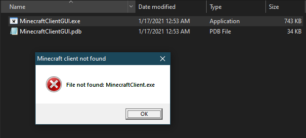 How to run MCC with gui · Issue #1421 · MCCTeam/Minecraft-Console-Client · GitHub