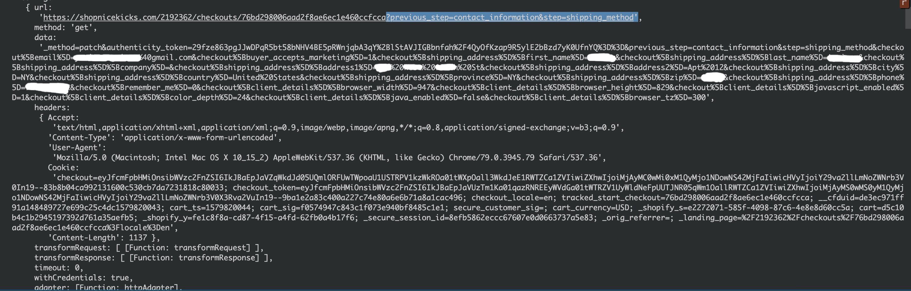 Axios not posting correctly even tho form data and url is correct · Issue #2687 · axios/axios ...