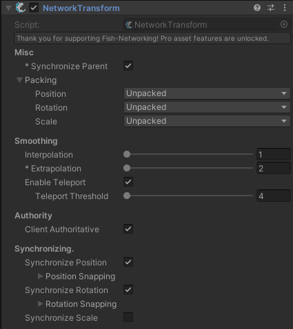 [FN 3.5.7 Pro] Network Transform Throws Tons of Errors Randomly · Issue #311 · FirstGearGames ...