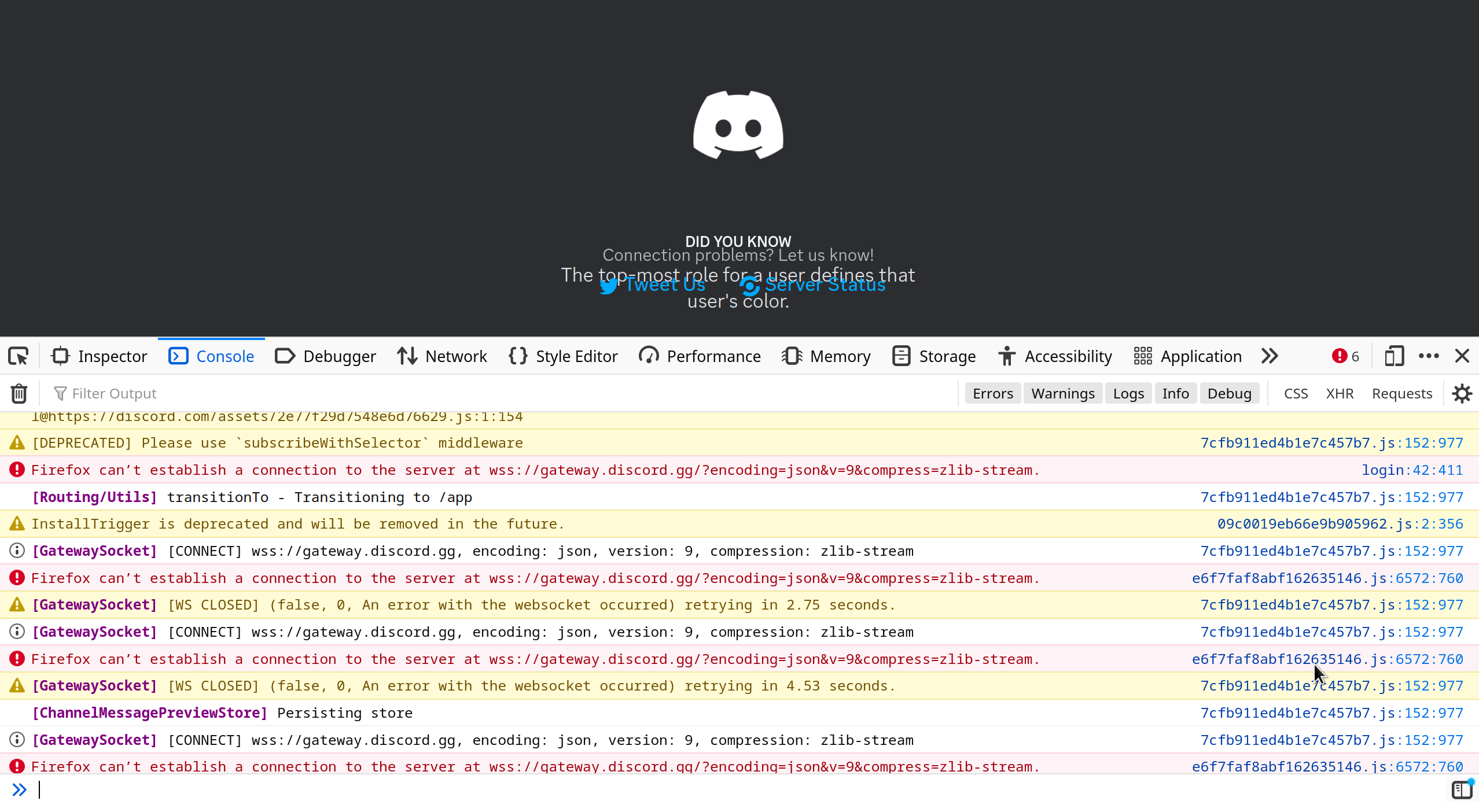 discord.com - site is not usable · Issue #118442 · webcompat/web-bugs · GitHub