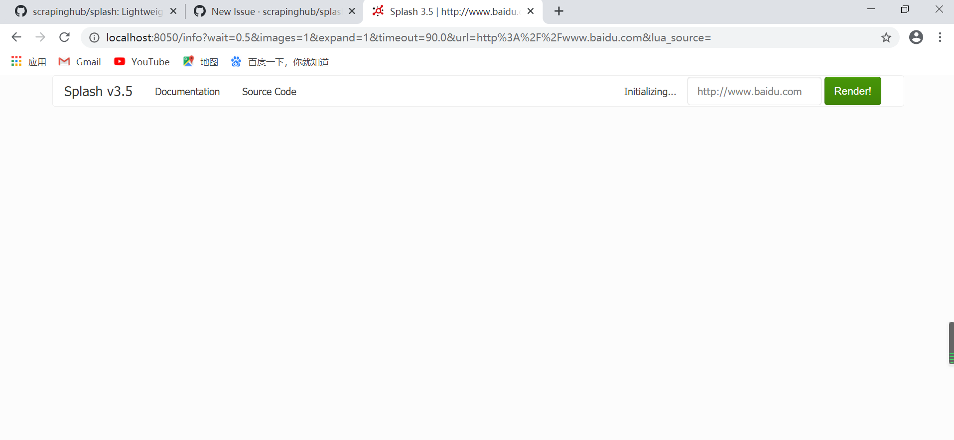 no lua and can‘t render · Issue #1079 · scrapinghub/splash · GitHub