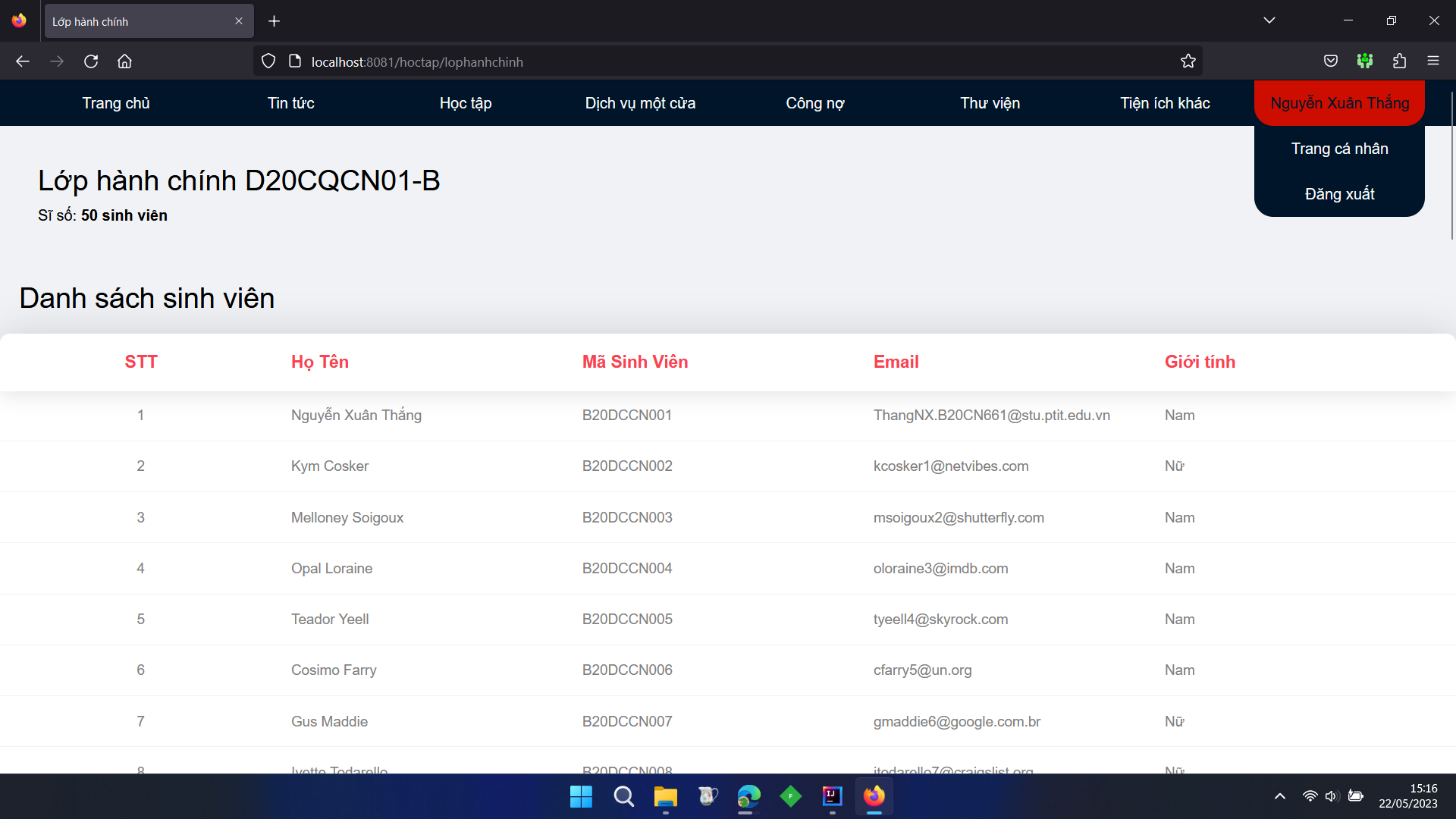 GitHub - N-X-T/StudentManagement