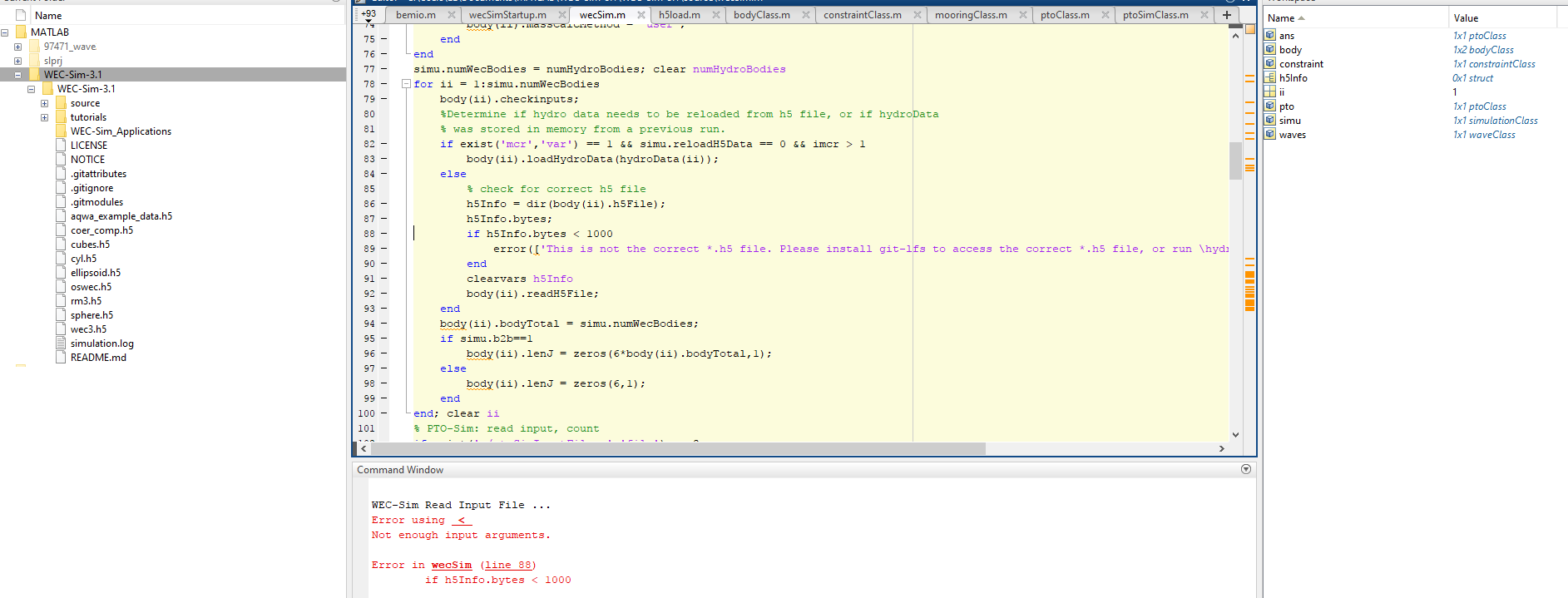 Need Urgent Guidance Wec Sim · Issue 291 · Wec Simwec Sim · Github