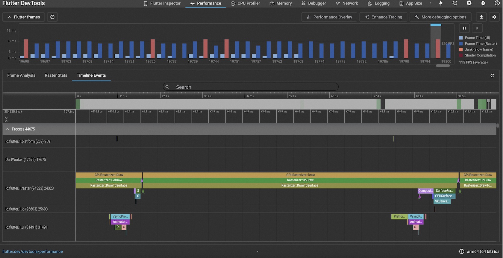 Keyboard janky animation on iOS · Issue #120555 · flutter/flutter · GitHub