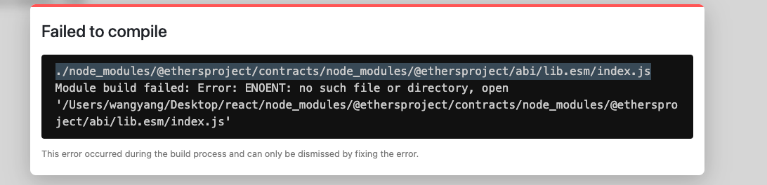 I installed @web3uikit/web in next-app But localhost reported this error: · Issue #800 · web3ui ...