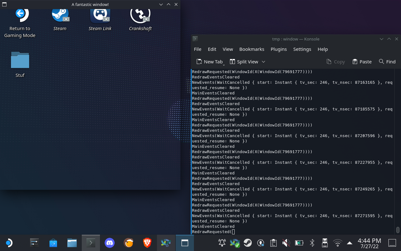 Scaling is far too large on Steam Deck desktop mode (X11) · Issue #2401 · rust-windowing/winit ...