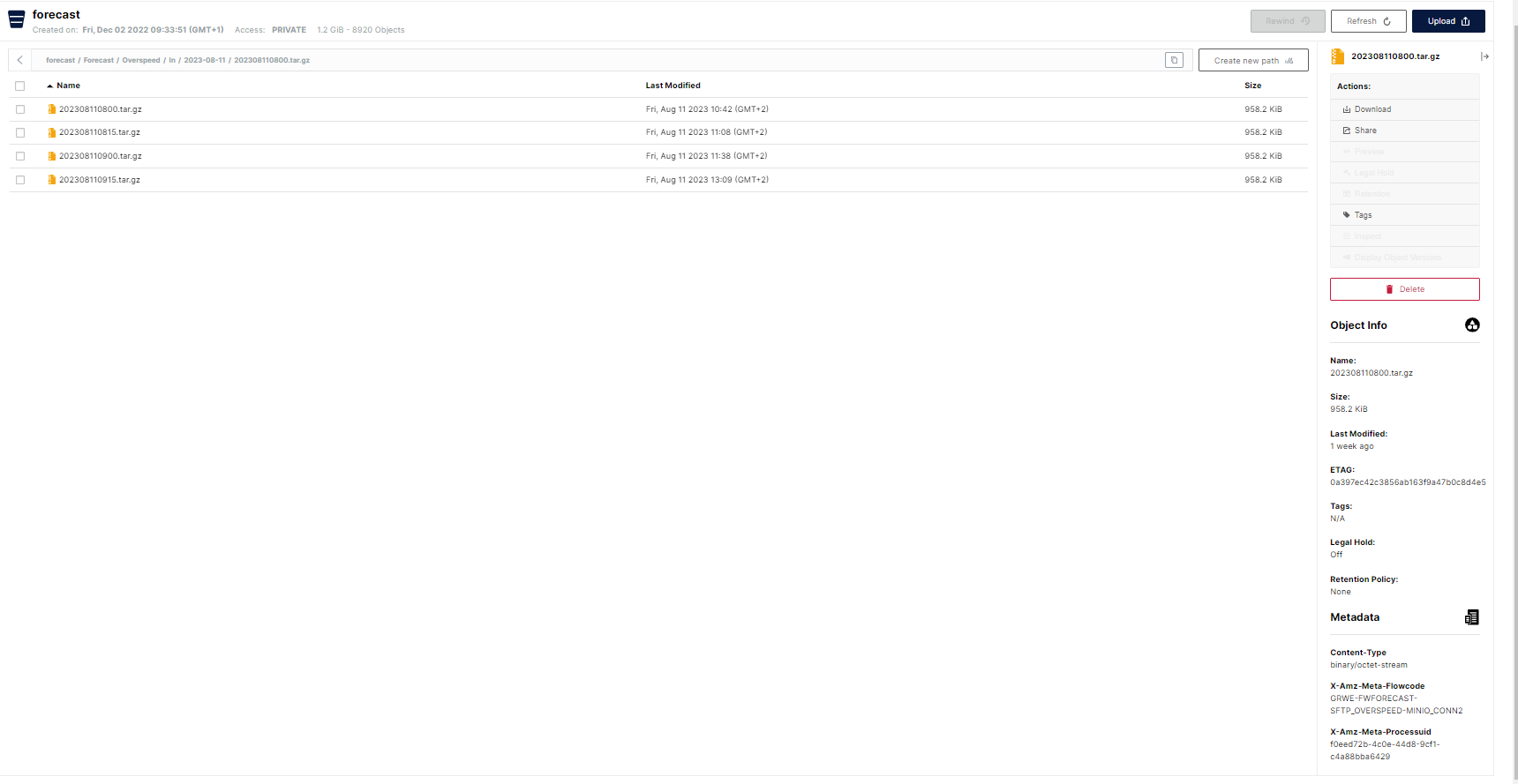 Invalid metadata visible in Minio web console · Issue #17918 · minio ... Invalid metadata visible in Minio web console · Issue #17918 · minio ...