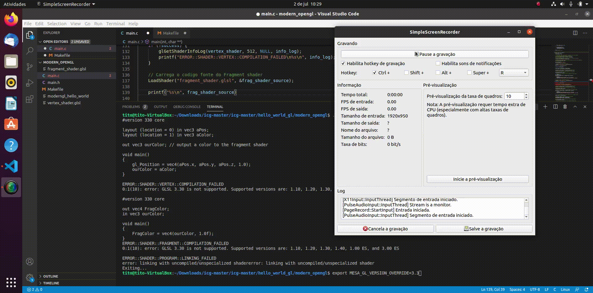 GitHub - marcospardal/Computacao-Grafica: Repositório para apresentar os resultados das ...