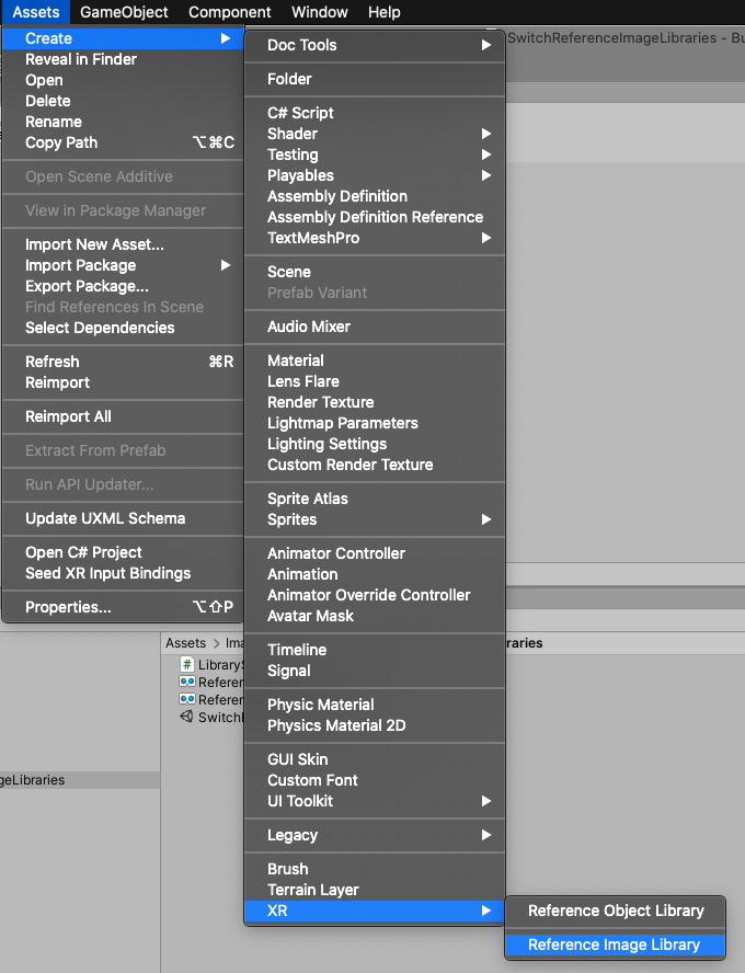 [bug] Switching Xrreferenceimagelibraries On Artrackedimagemanager