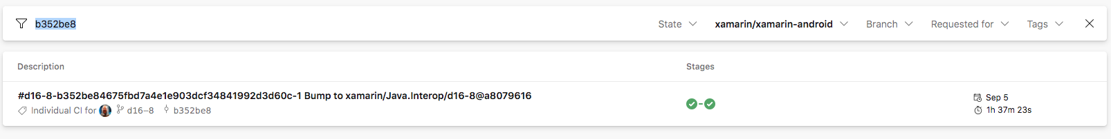 Xamarin Android Build Artifacts Version Tag · Issue 5117 · Dotnetandroid · Github
