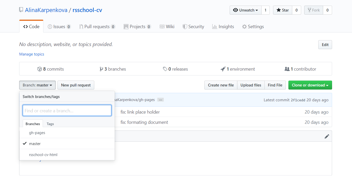 Markdown & Git: Неверная оценка. · Issue #150 · rolling-scopes/rsschool-app · GitHub