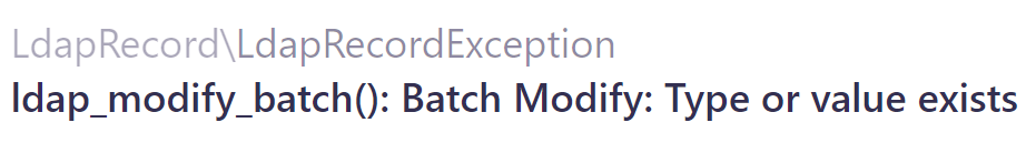 [Support] Error Reset Password · Issue #273 · DirectoryTree/LdapRecord · GitHub