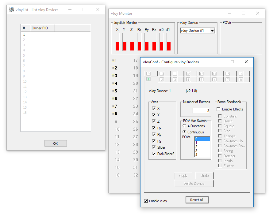Rebind action assumes default input always exists - Can't rebind any inputs to vJoy - "A needed ...
