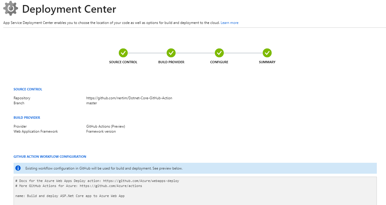 Add A Required Option For The User To Select To Either Overwrite Configuration Or Use Existing 
