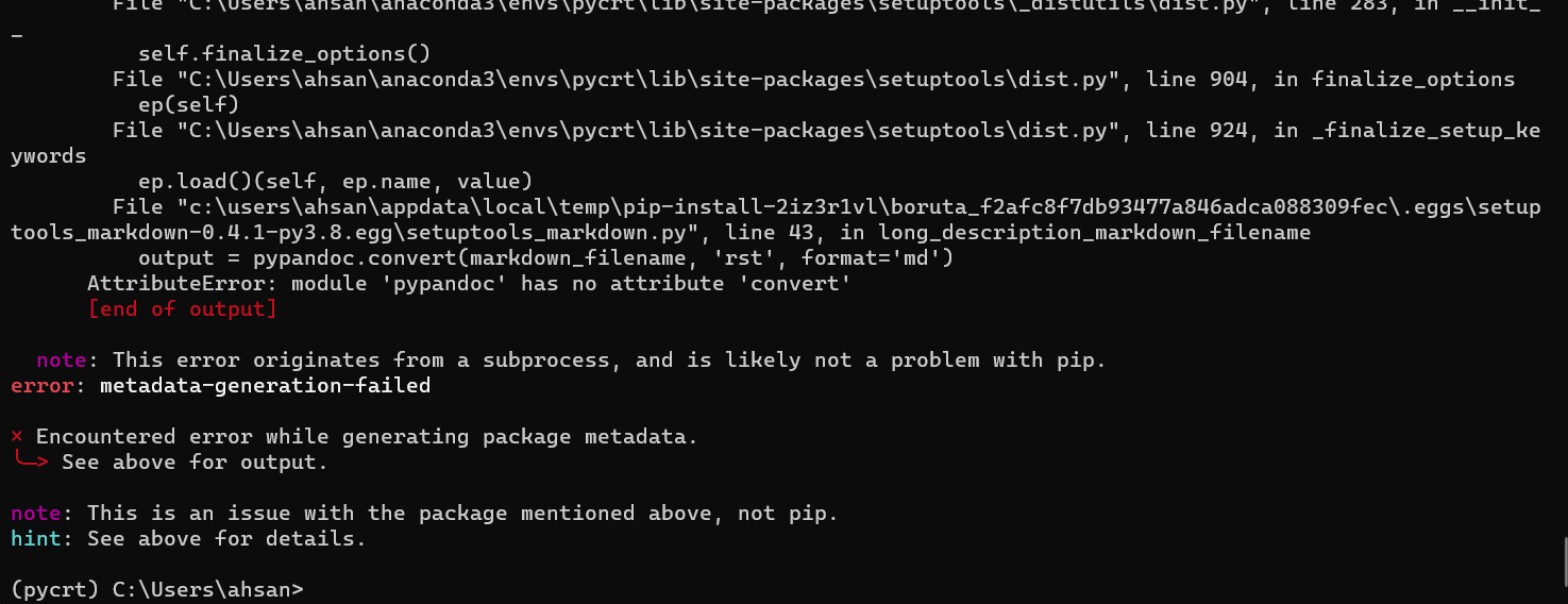[install] · Issue 3317 · Pycaret Pycaret · Github