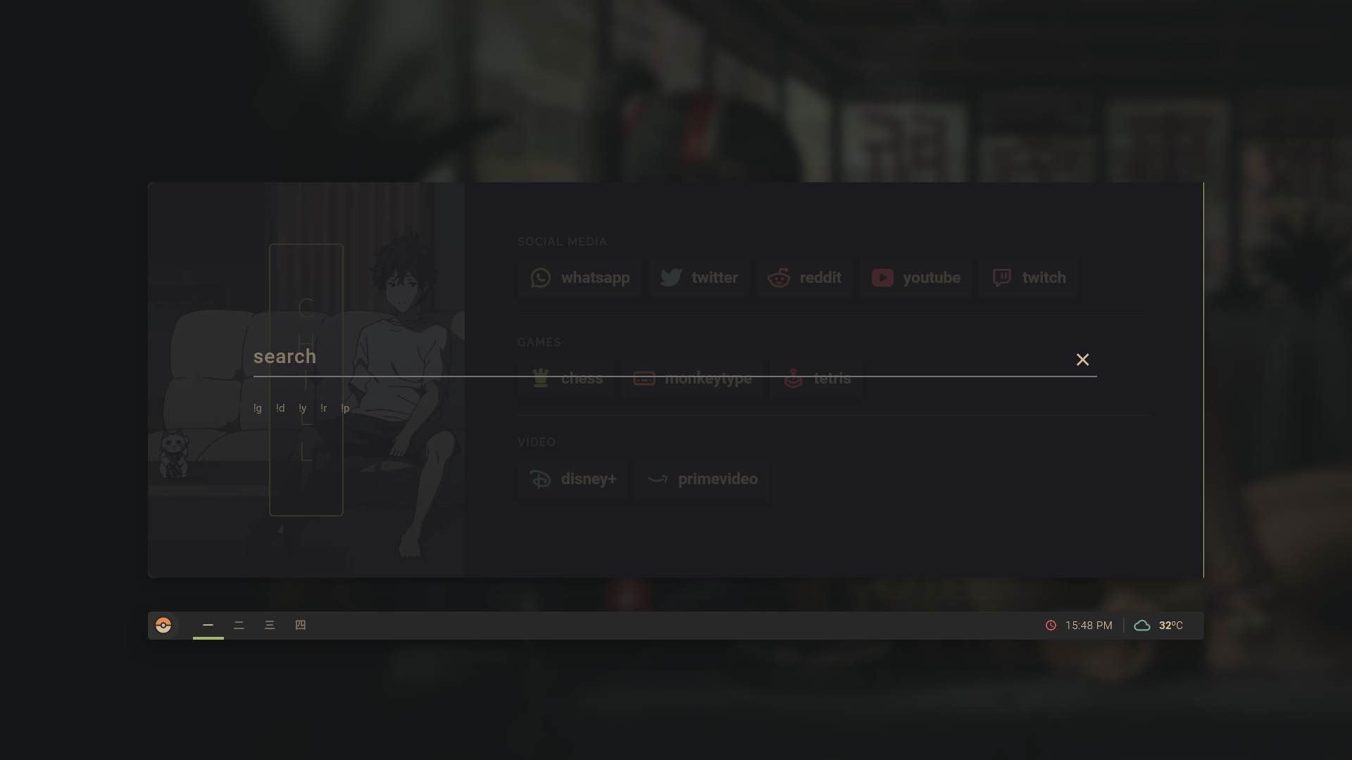 GitHub - AllJavi/tartarus-startpage: Clean and functional startpage for firefox and chrome with ...
