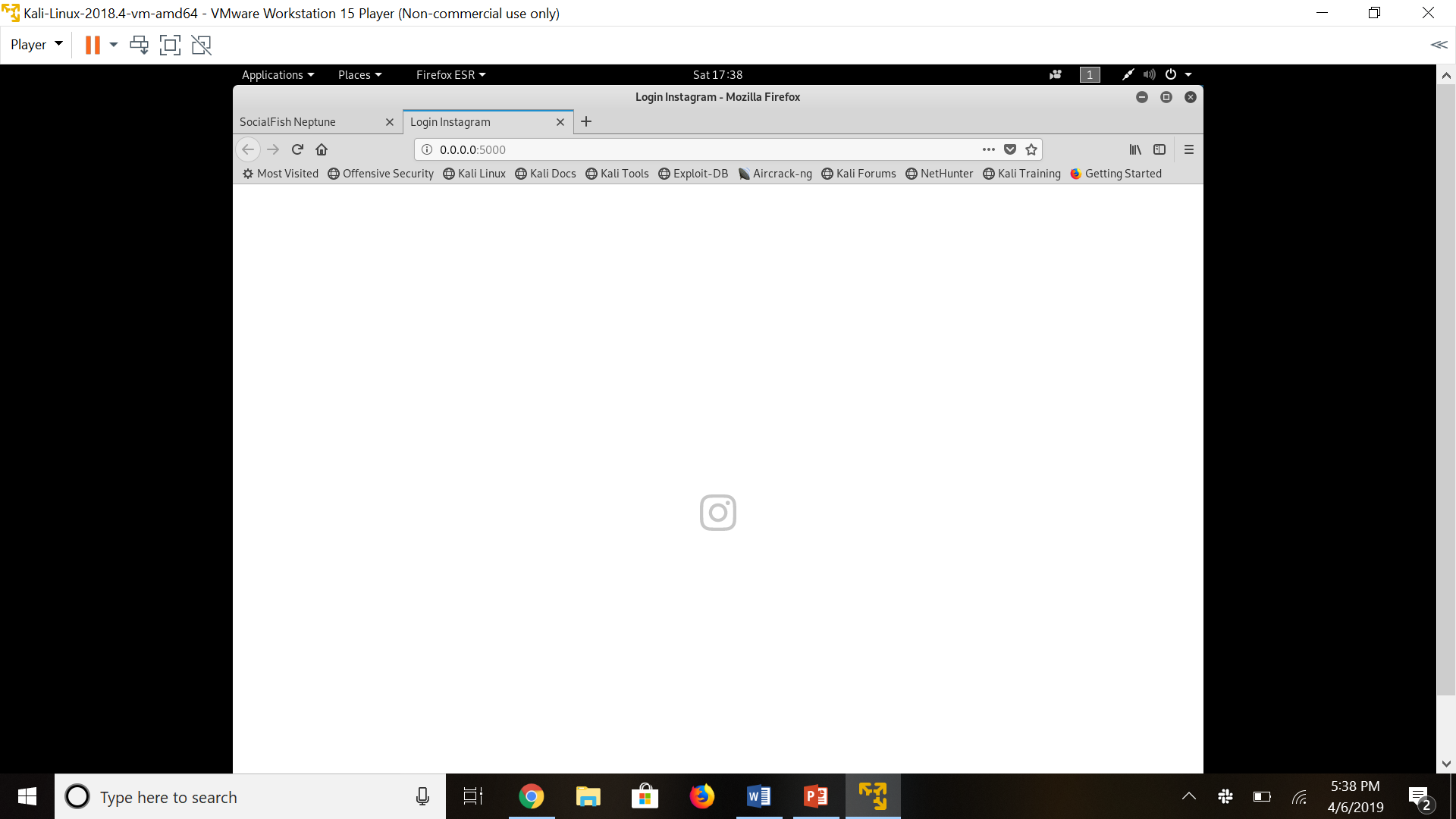 instagram page cloning problem · Issue #134 · UndeadSec/SocialFish · GitHub