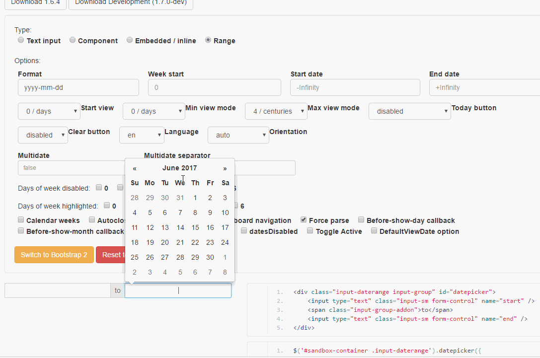 Is bug on Chrome 58.0.3029.110 (64-bit) ?can't change date on range model · Issue #2201 ...