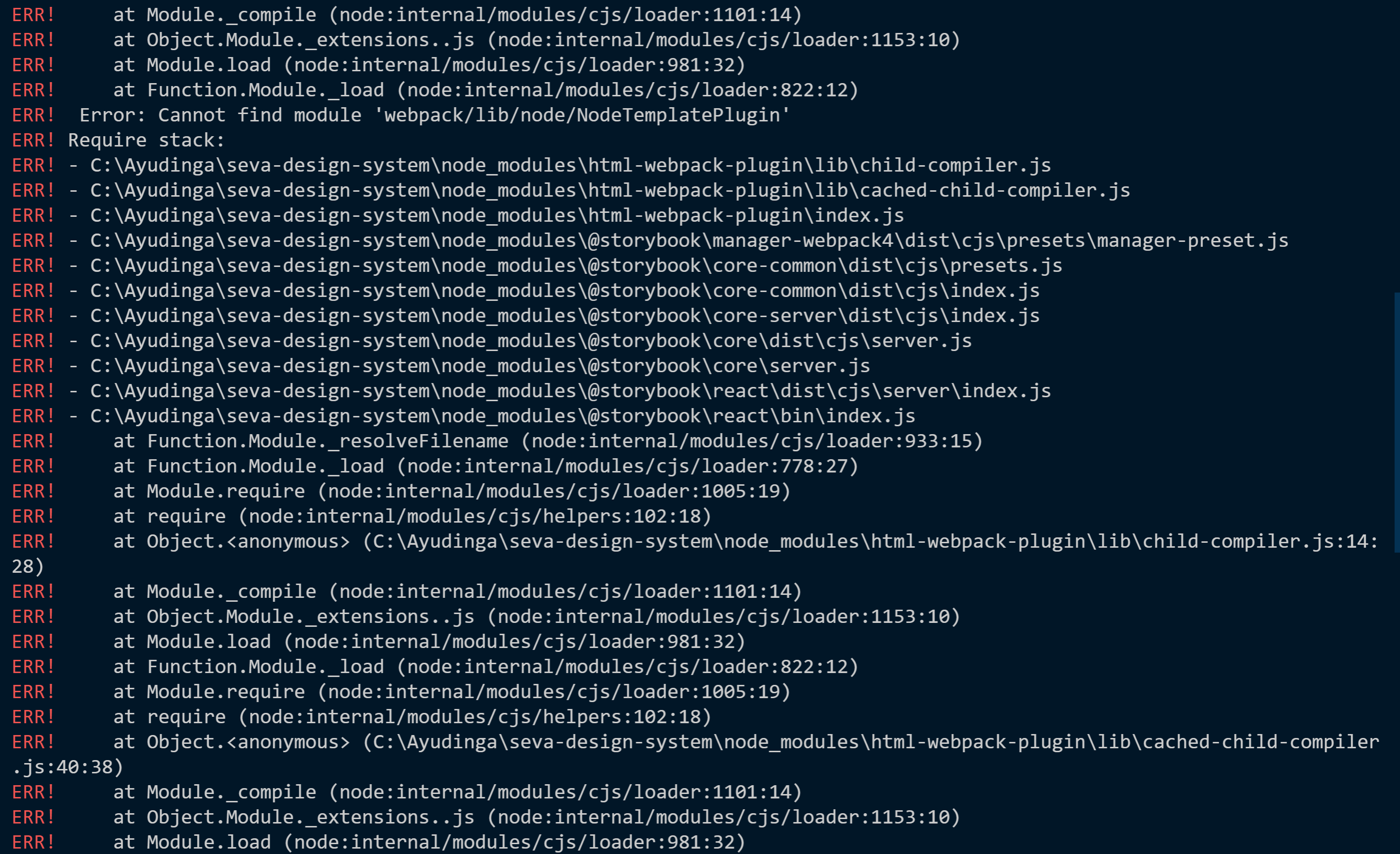 Problem with start-storybook · Issue #252 · storybookjs/builder-vite · GitHub