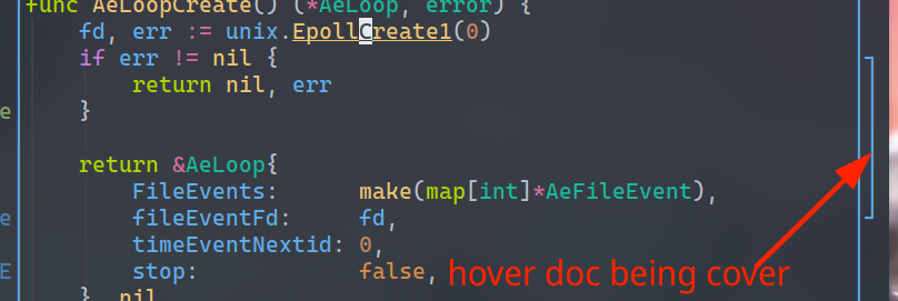 preview window of peek_definition cover other floating window. · Issue #829 · nvimdev/lspsaga ...