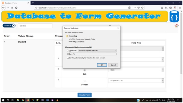 GitHub - rtiwari95/database2form: CRUD form using database structure.