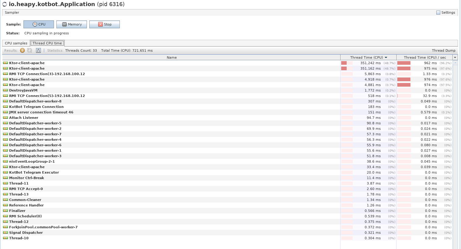 [Question] CPU 100% Apache Ktor Http Client · Issue #1018 · ktorio/ktor · GitHub