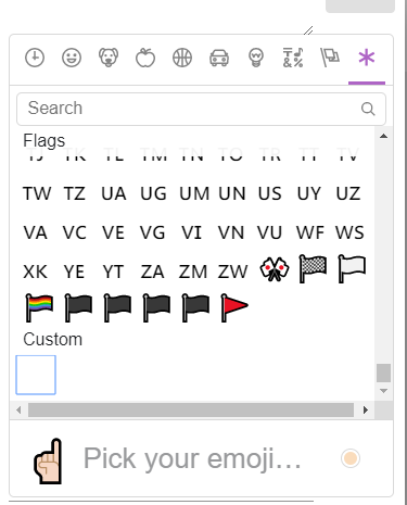 background-image url 'undefined' using spriteUrl as custom emoji ...