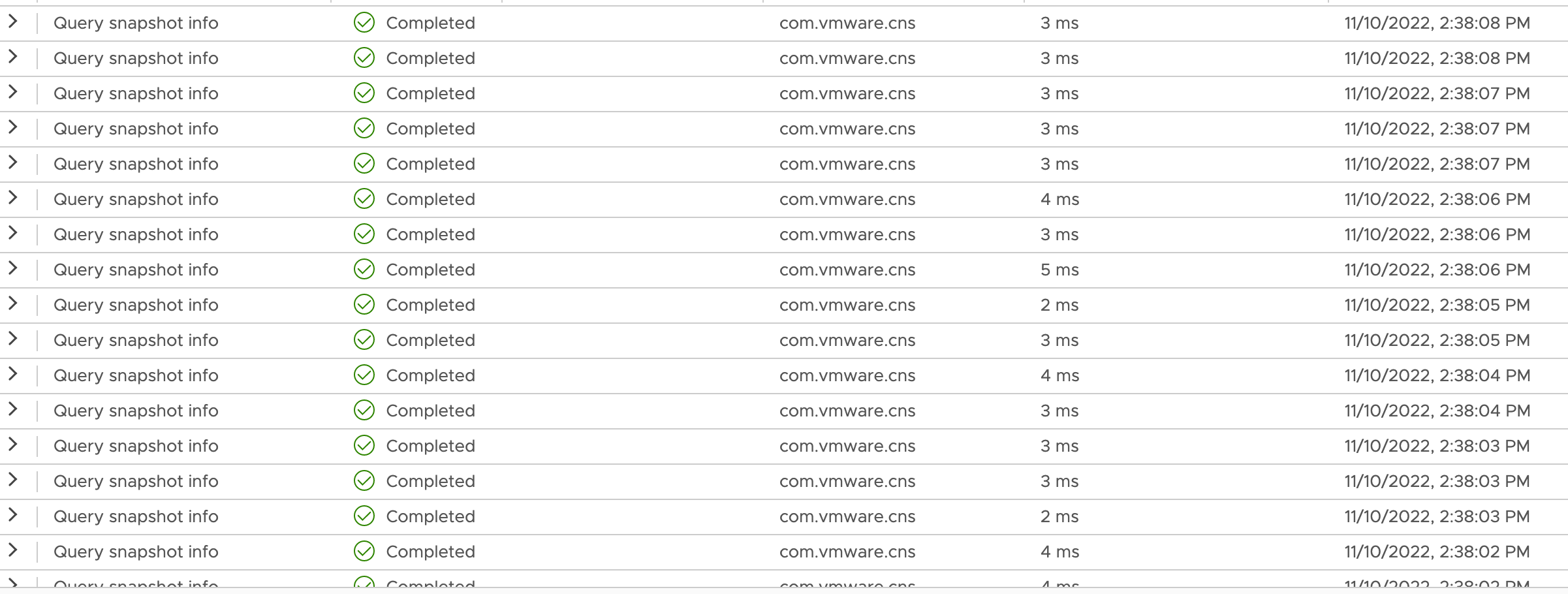 vSphere event log spam vSphere event log spam